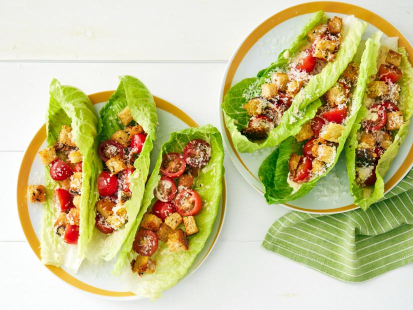 Caesar Salad Bites Recipe | Jet Tila | Food Network