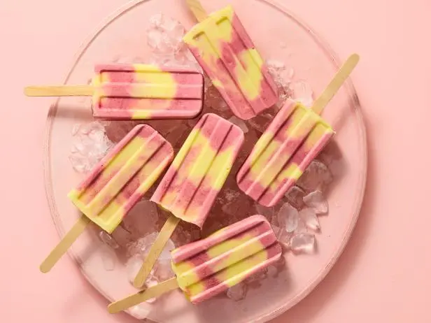 Coconut-Mango-Cherry Ice Pops Recipe | Food Network Kitchen | Food Network