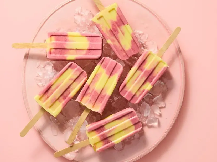Coconut-Mango-Cherry Ice Pops Recipe | Food Network Kitchen | Food Network