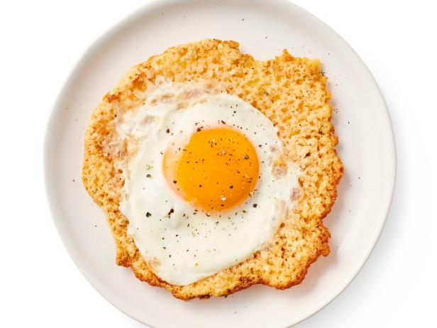 Parmesan Fried Eggs Recipe | Food Network