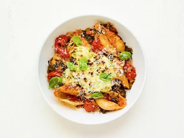 Unstuffed Shells With Chard Recipe Food Network Kitchen Food Network