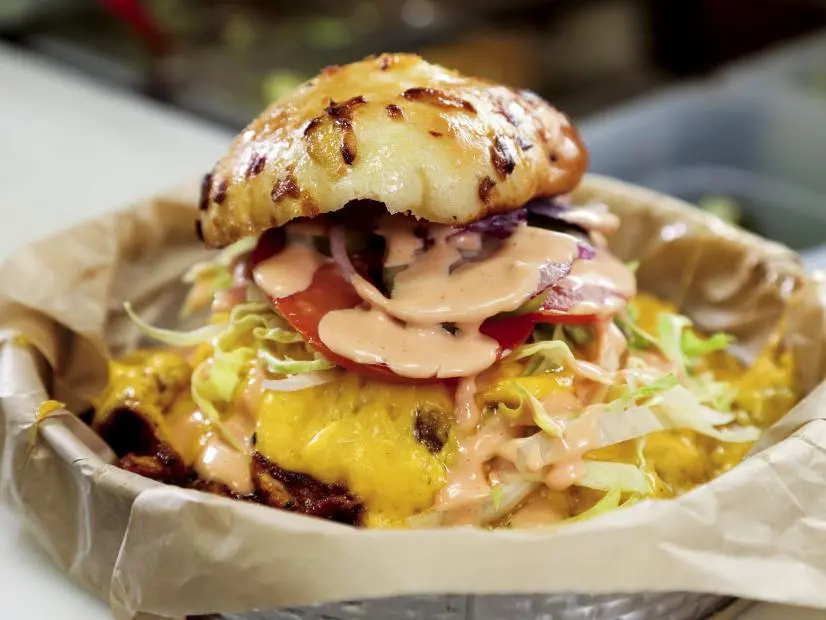 Classic Skirted Burger Recipe | Food Network