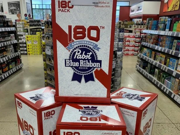 Pabst Blue Ribbon Is Selling 180-can Cases of Beer This Summer | Food ...