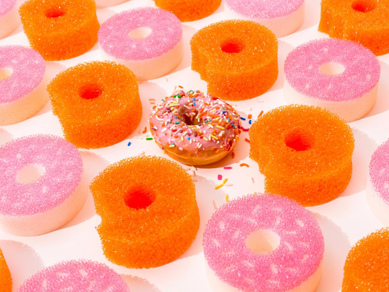 Dunkin’ and Scrub Daddy’s Doughnut Sponges Are Too Cute | FN Dish ...