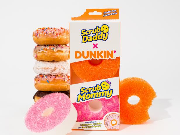Dunkin’ and Scrub Daddy’s Doughnut Sponges Are Too Cute | FN Dish ...