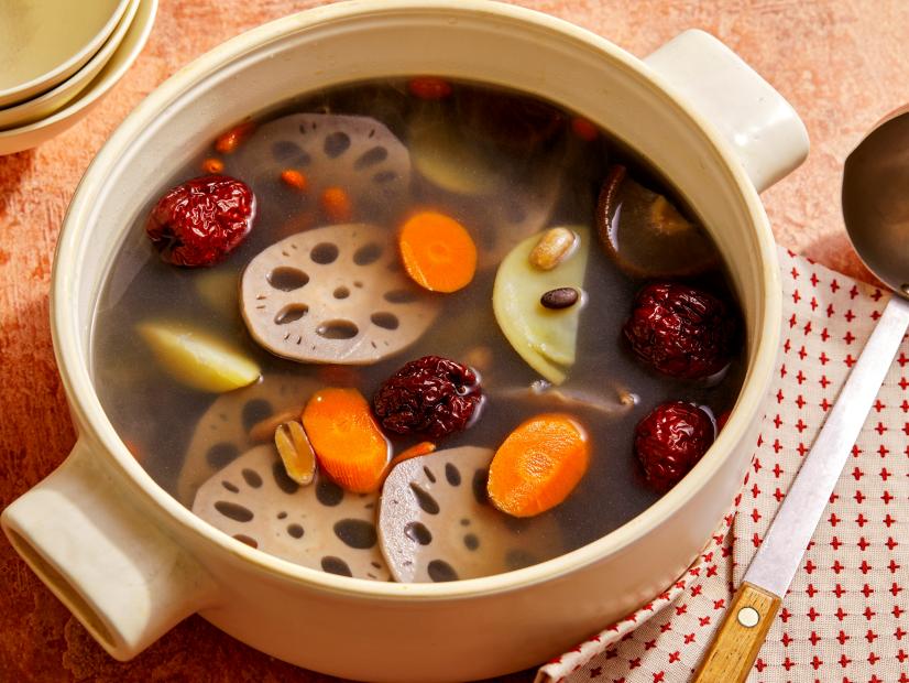 Chinese Lotus Root Soup Recipe | Food Network Kitchen | Food Network
