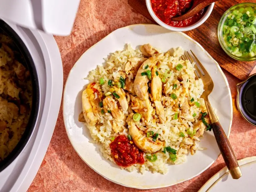 Rice Cooker Hainanese Chicken Recipe | Food Network Kitchen | Food Network