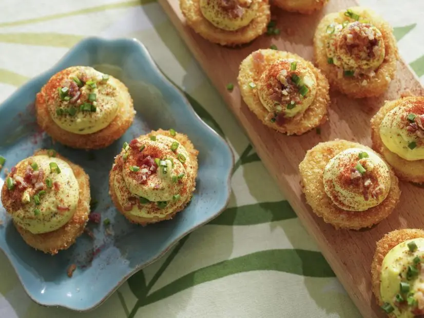Fully Loaded Fried Deviled Eggs Recipe | Katie Lee Biegel | Food Network