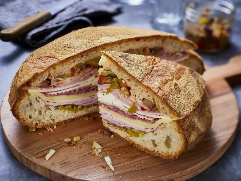 Classic Muffuletta Recipe | Food Network