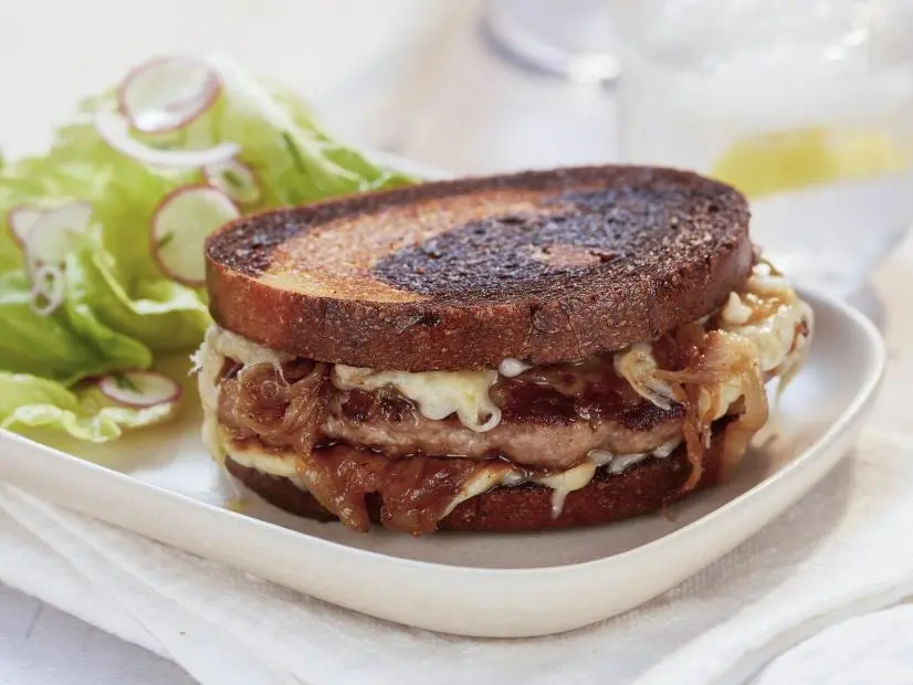 Turkey Patty Melts Recipe | Food Network