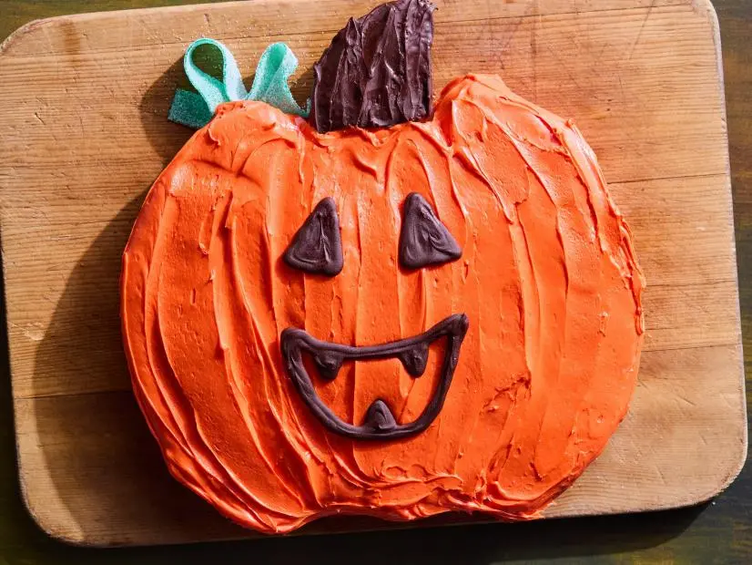 Easy Jack O' Lantern Cake Recipe | Food Network Kitchen | Food Network