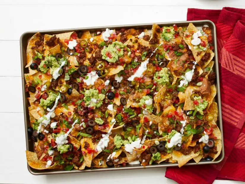 Loaded Beef Nachos Recipe | Food Network Kitchen | Food Network