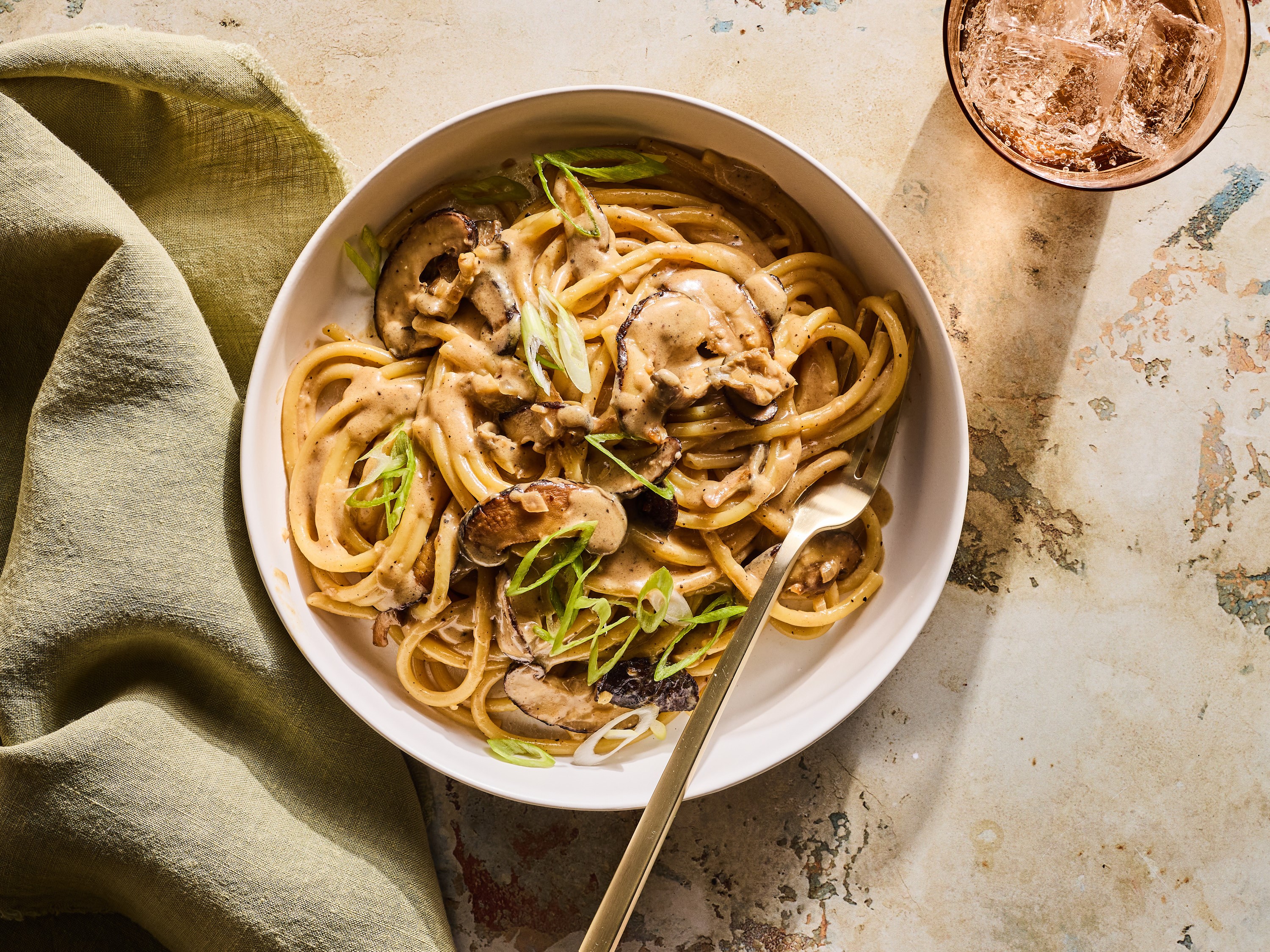 Miso Mushroom Pasta Recipe - Chef's Resource Recipes