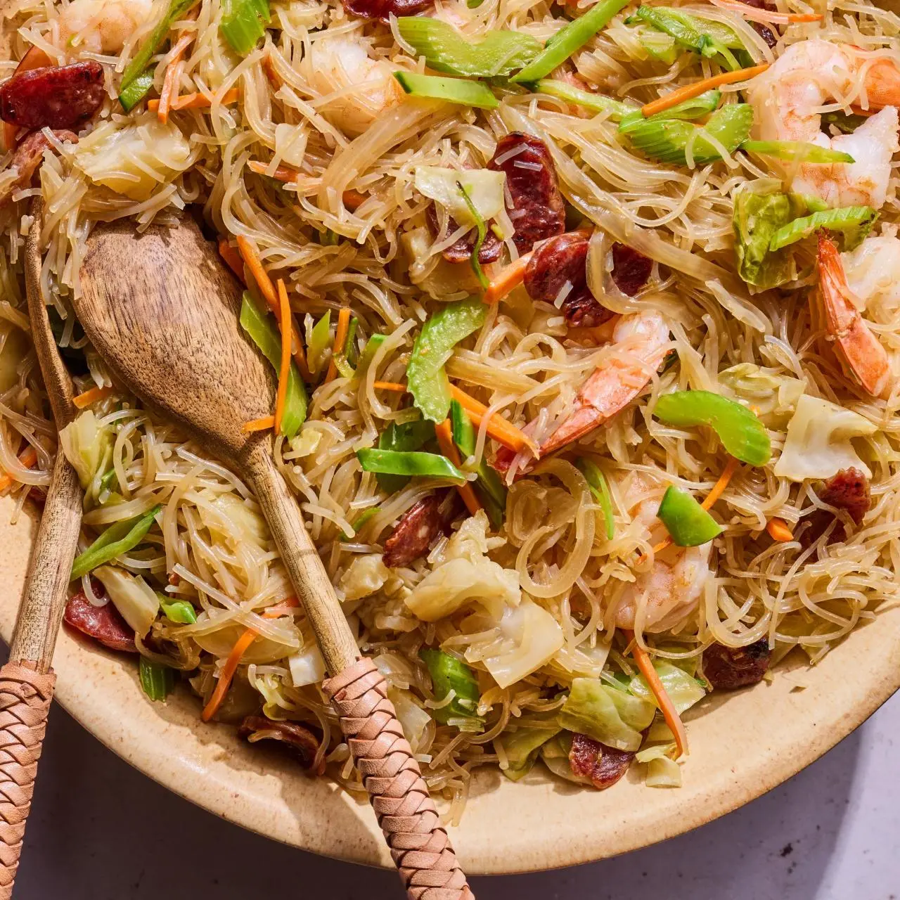 Filipino Food Pancit Bihon