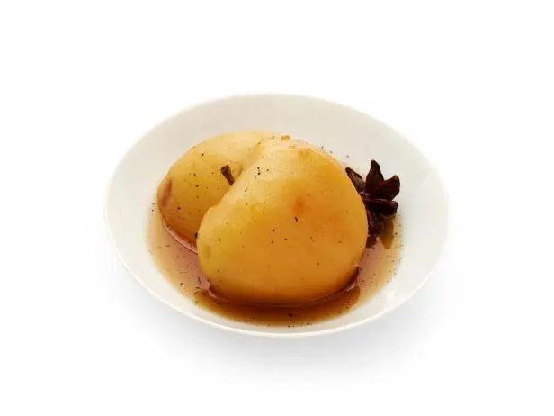 Cider-Poached Apples Recipe - Chef's Resource Recipes
