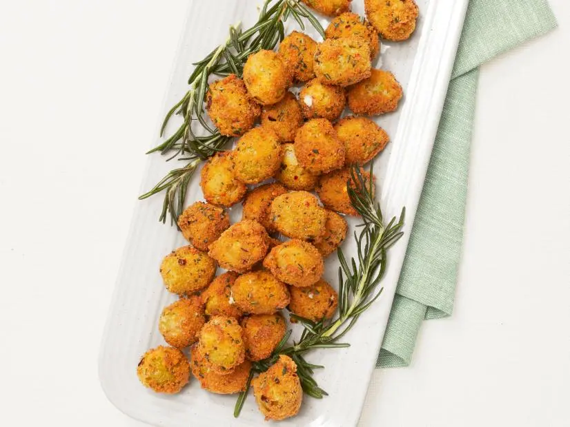 Fried Blue Cheese Stuffed Olives Recipe | Food Network Kitchen | Food ...