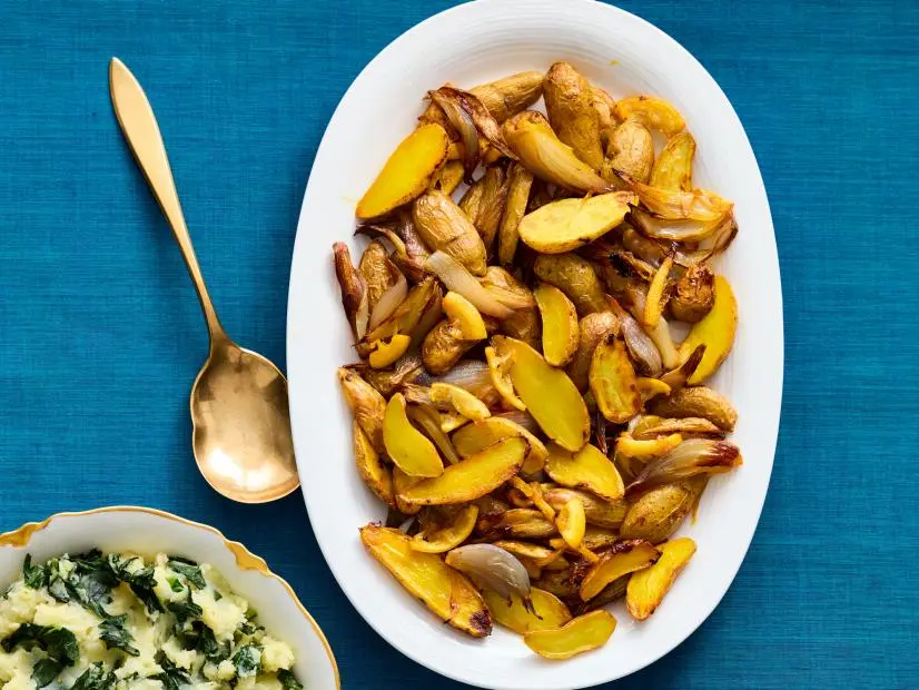 Saffron-Roasted Fingerling Potatoes Recipe | Food Network Kitchen ...