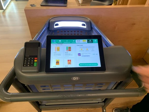I Tried Instacart’s A.I.-Powered Grocery Shopping Cart | Food Network