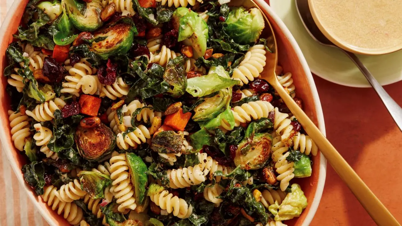 Thanksgiving Pasta Salad Recipe | Food Network Kitchen | Food Network