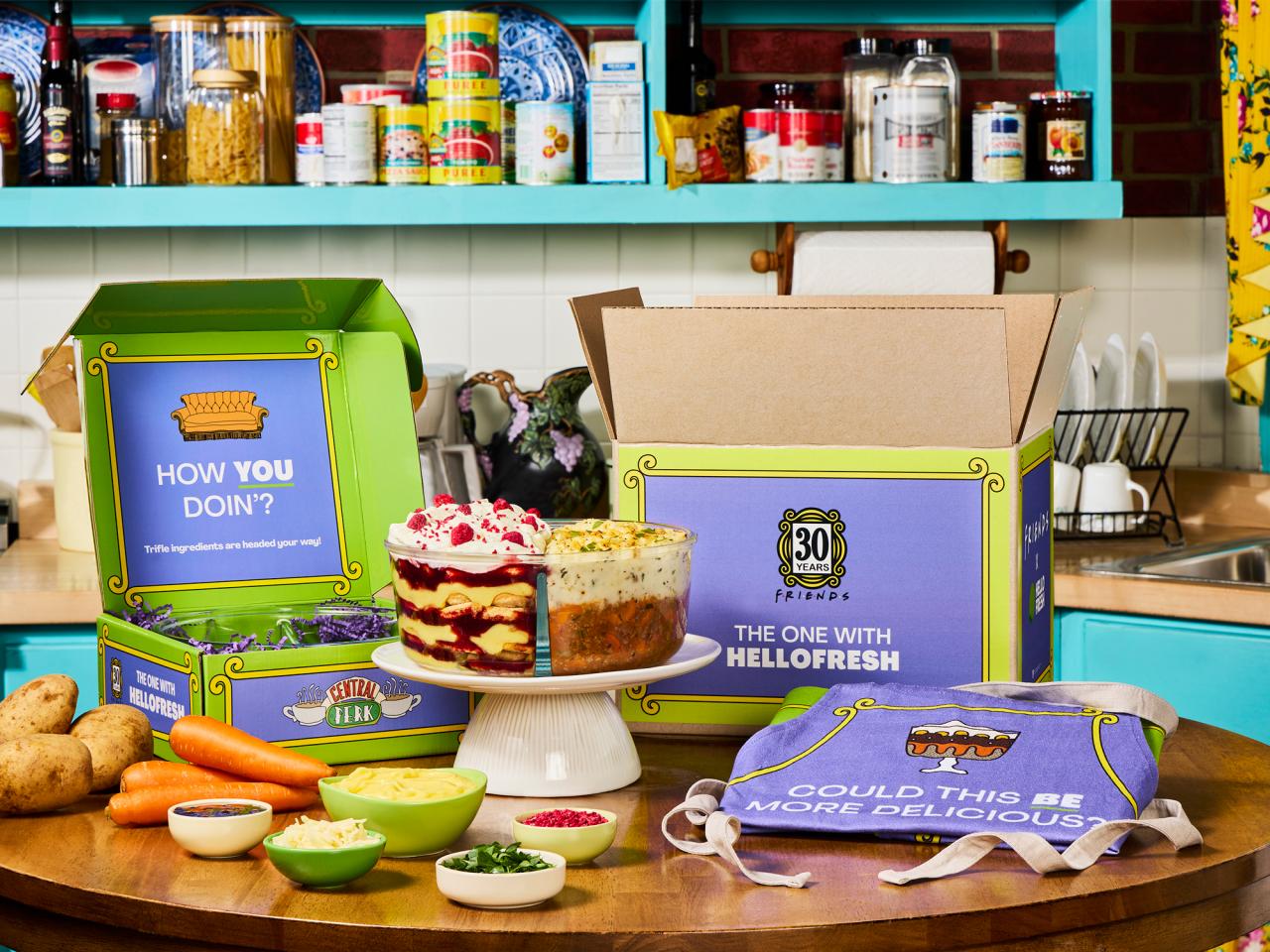 How To Order HelloFresh Rachel Green’s Friends Thanksgiving Trifle Kit ...