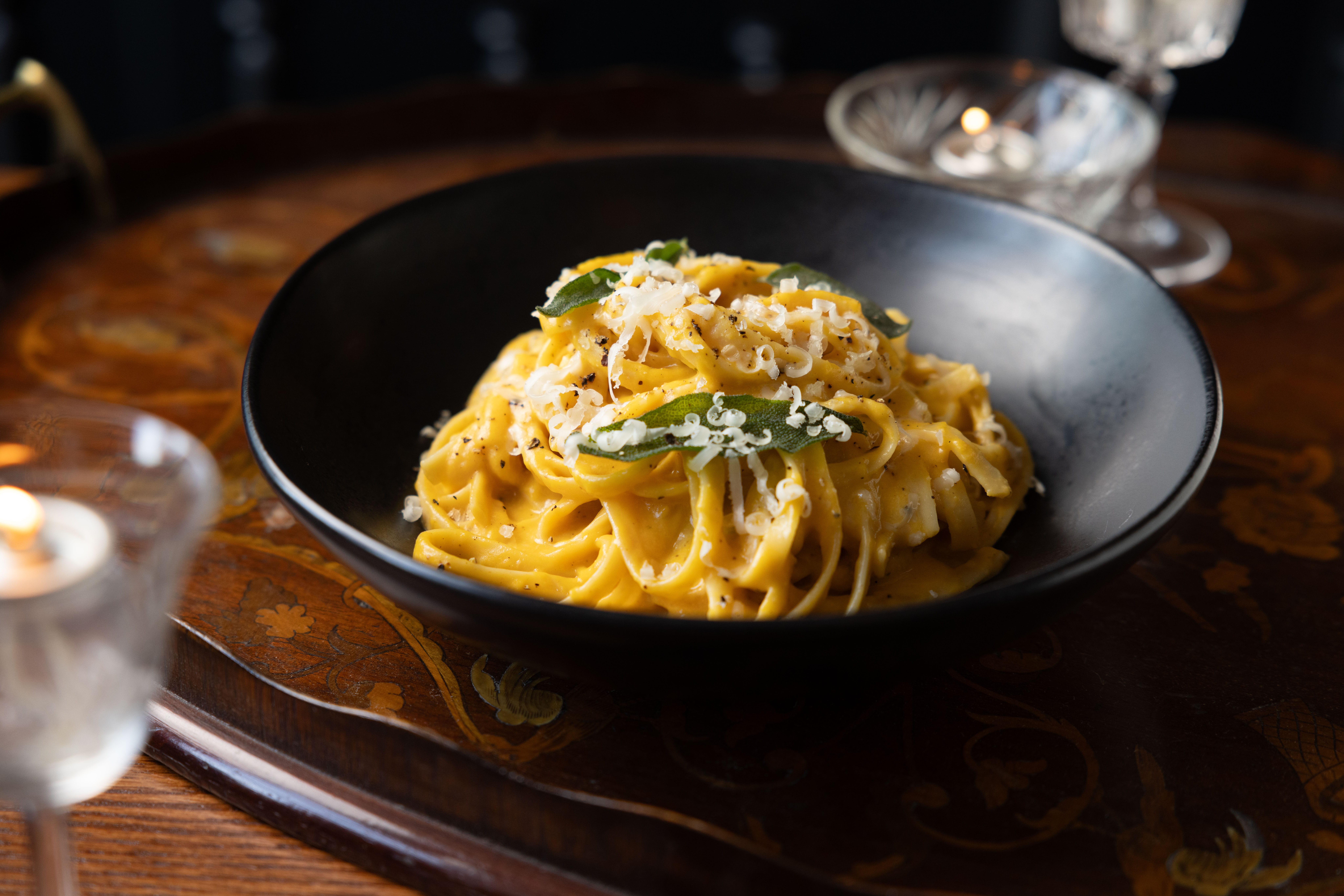 Butternut Squash and Gouda Alfredo Pasta Recipe - Chef's Resource Recipes
