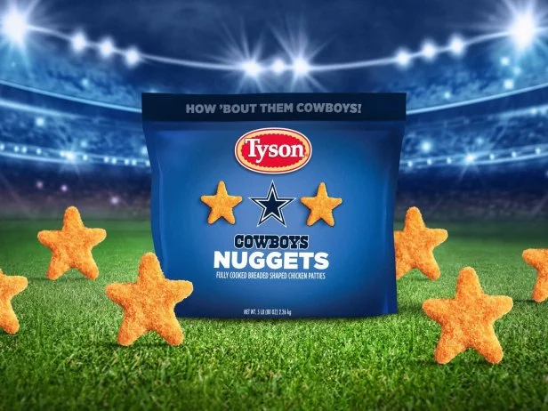 Where To Buy Tyson Dallas Cowboy Star-Shaped Chicken Nuggets | Food Network