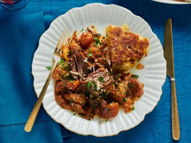 Braised Short Ribs with Root Vegetables Recipe | Food Network Kitchen ...