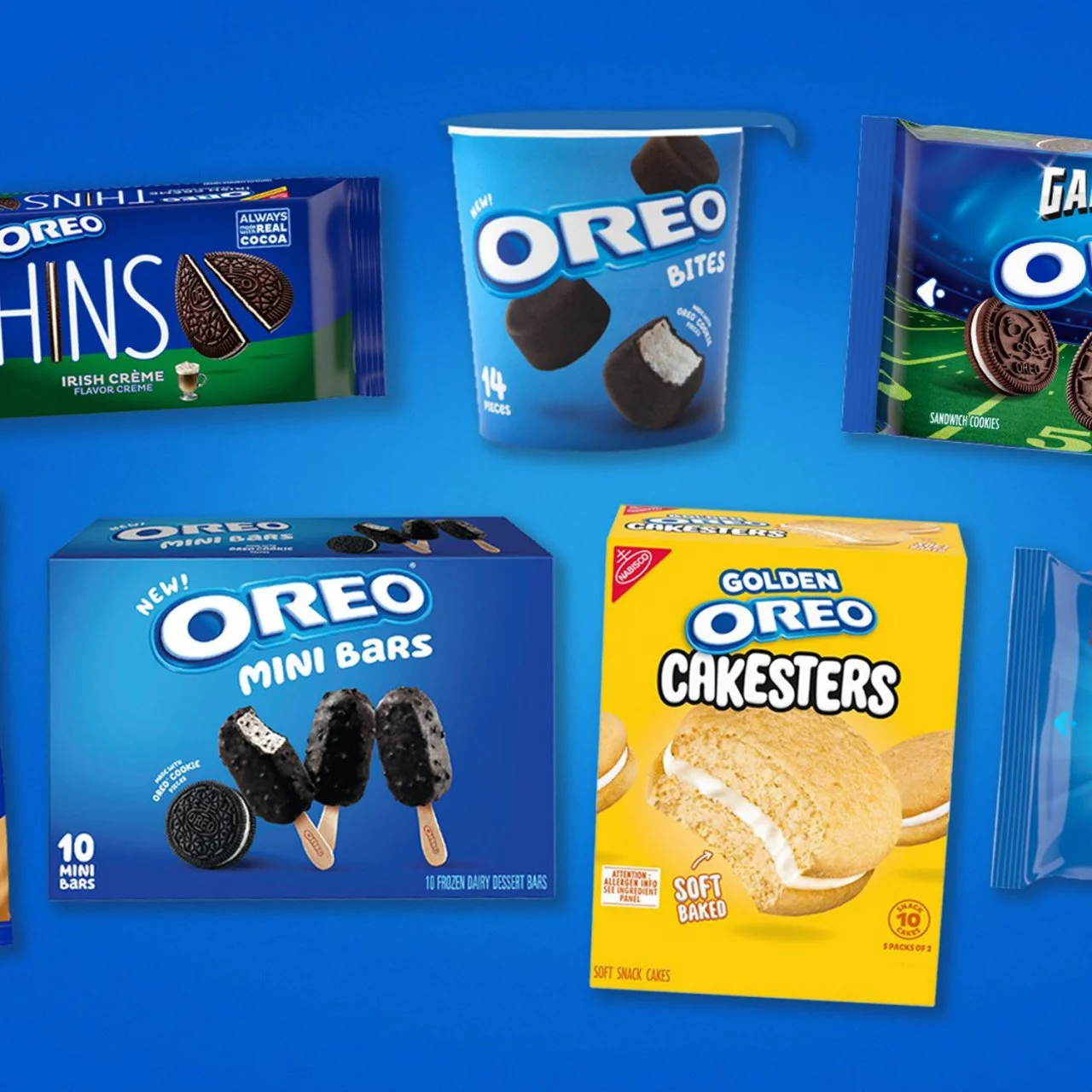 Oreos Box OREO Mini Chocolate Sandwich Cookies 12 Snack Packs