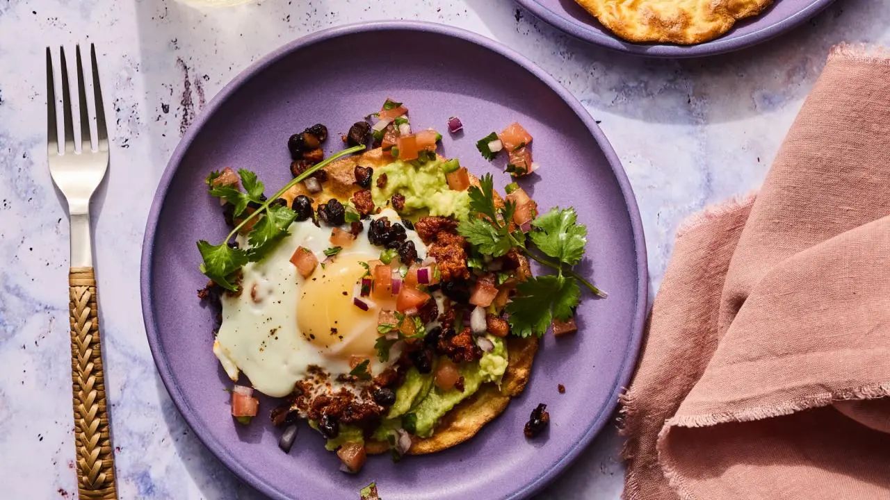 High-Protein Breakfast Tacos Recipe | Food Network Kitchen | Food Network