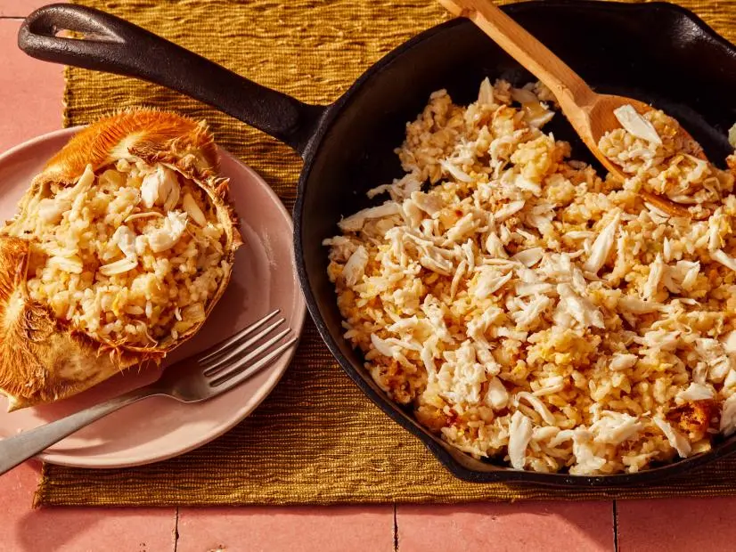 Crab Fried Rice Recipe | Esther Choi | Food Network