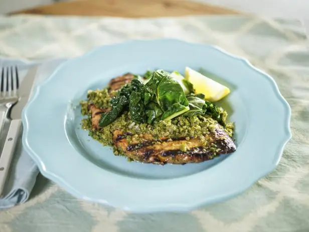 Spring Chicken Paillard Recipe | Katie Lee Biegel | Food Network