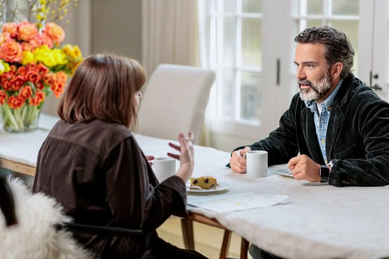 Fashion Designer Daniel Roseberry and Ina Garten Toast With Champagne ...