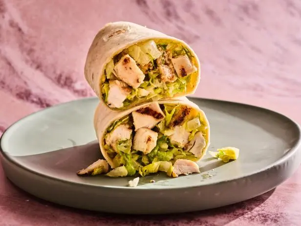 The Best Chicken Caesar Wrap Recipe | Food Network Kitchen | Food Network