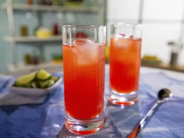 Watermelon Sunset Cooler Recipe | Geoffrey Zakarian | Food Network