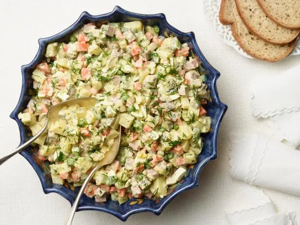 Olivye Salad Recipe | Food Network Kitchen | Food Network