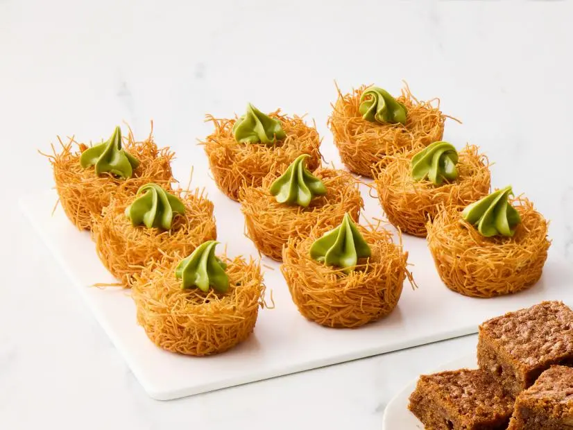 Mini Pistachio Knafeh Recipe | Food Network Kitchen | Food Network