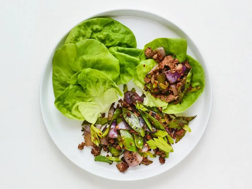 Spiced Beef Lettuce Cups Recipe | Food Network Kitchen | Food Network