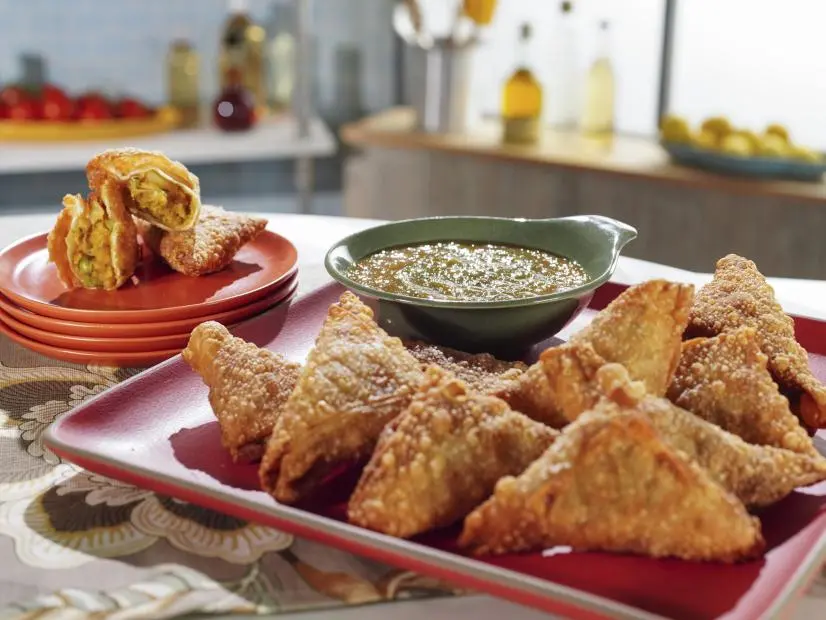 Sunny's Easy Peasy Party Samosas Recipe | Sunny Anderson | Food Network