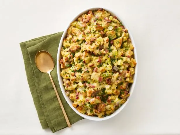 Biscuit-Ham Stuffing Recipe | Food Network Kitchen | Food Network