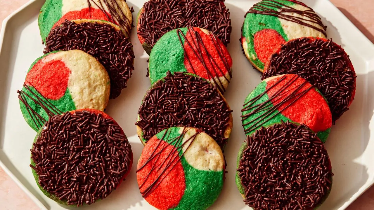 Slice-and-Stuff Italian Rainbow Cookies Recipe | Food Network Kitchen ...