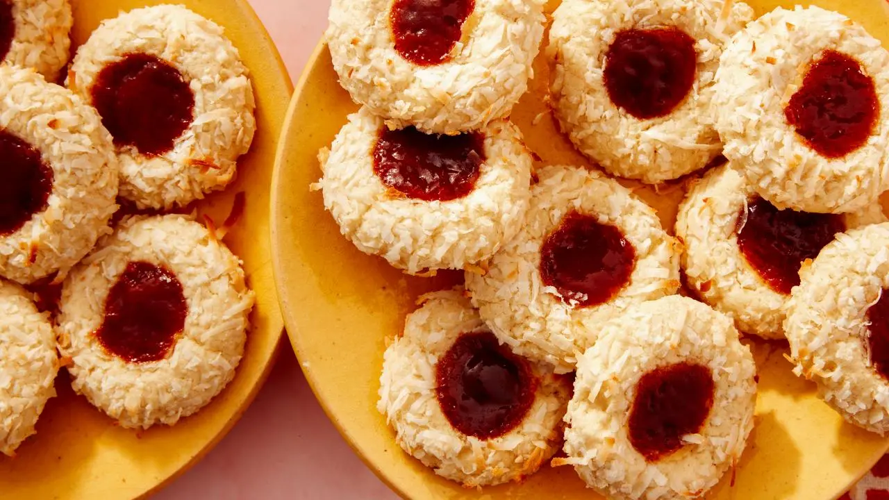 Guava and Cheese Thumbprint Cookies Recipe | Food Network Kitchen ...