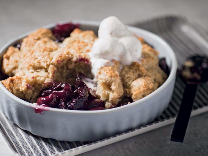 Mini Cherry Cobblers Recipe | Erin Jeanne McDowell | Food Network
