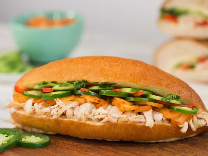 Rotisserie Chicken Bahn Mi Recipe | Food Network