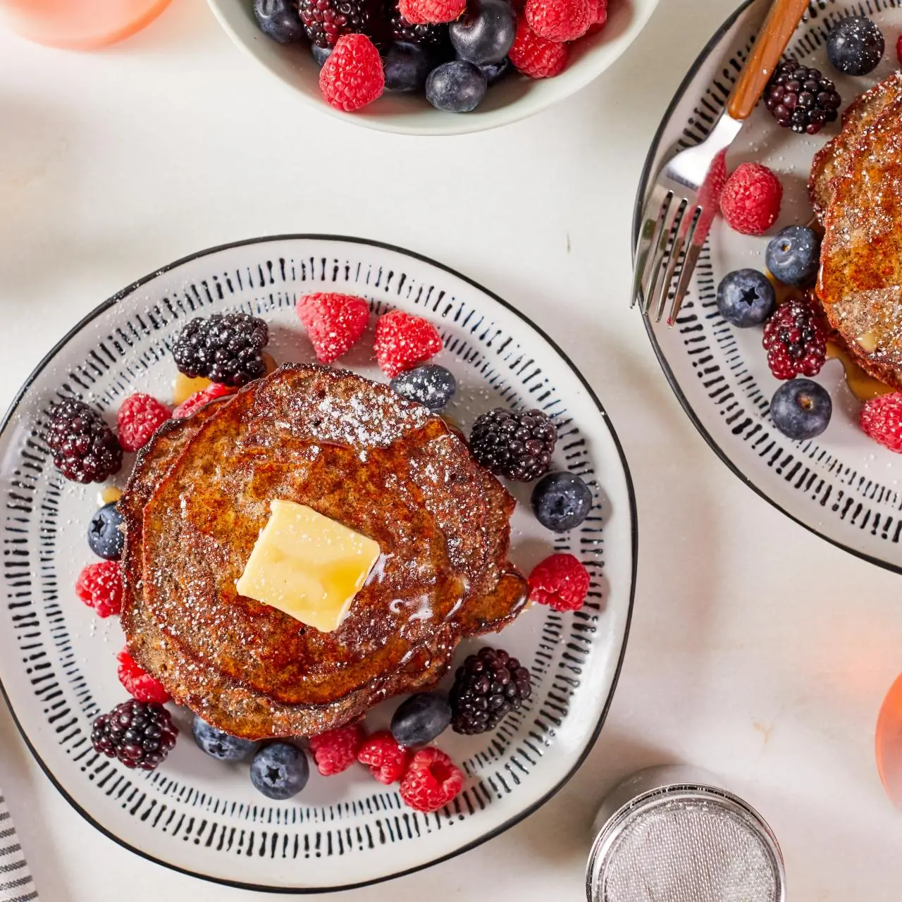 how to make buckwheat banana pancakes