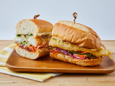 Fried Fish Banh Mi Recipe | Leah Cohen | Food Network