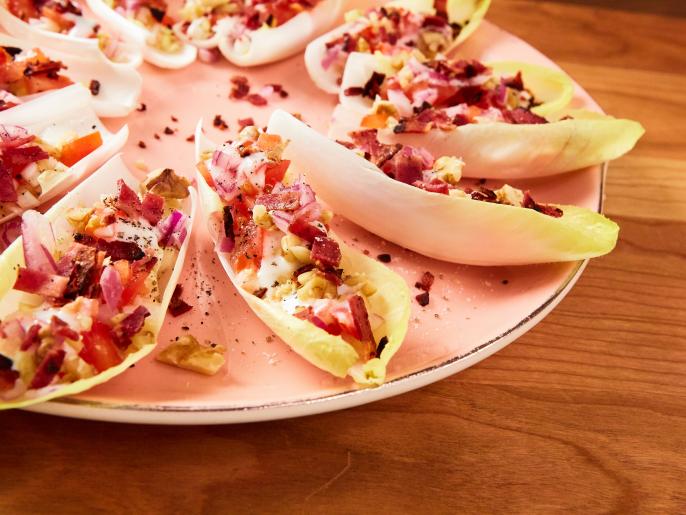 Endive Salad Boats Recipe | Brian Balthazar | Food Network