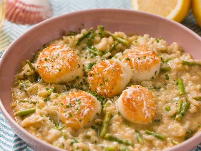 Scallop Risotto Recipe | Wanna Make This? | Food Network