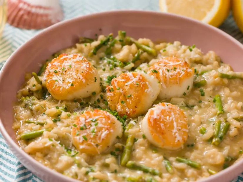 Scallop Risotto Recipe | Wanna Make This? | Food Network