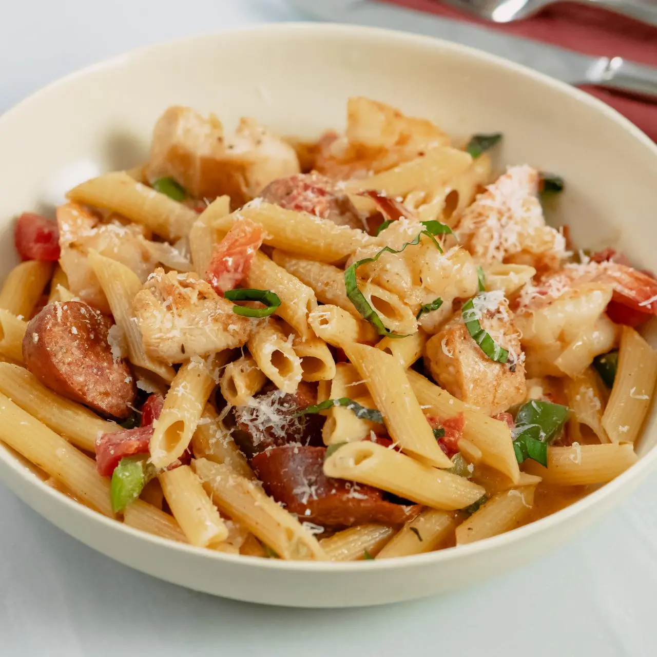 how to make a jambalaya pasta