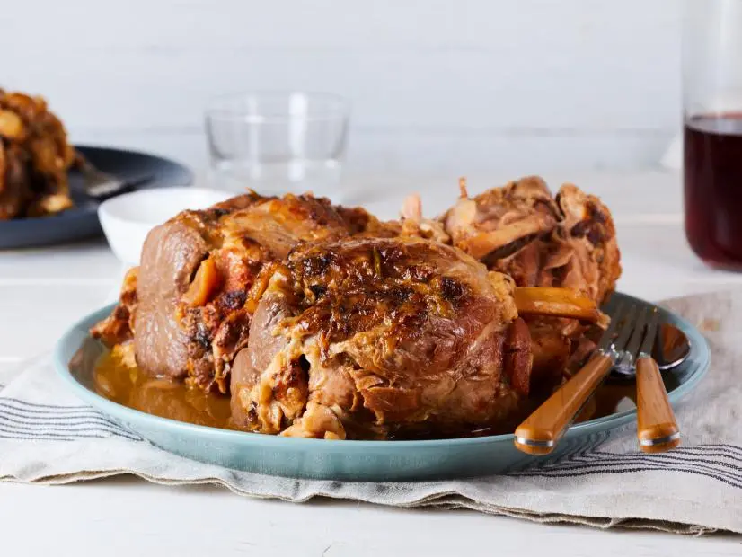 Braised Pork Shank Recipe | Michael Symon | Food Network